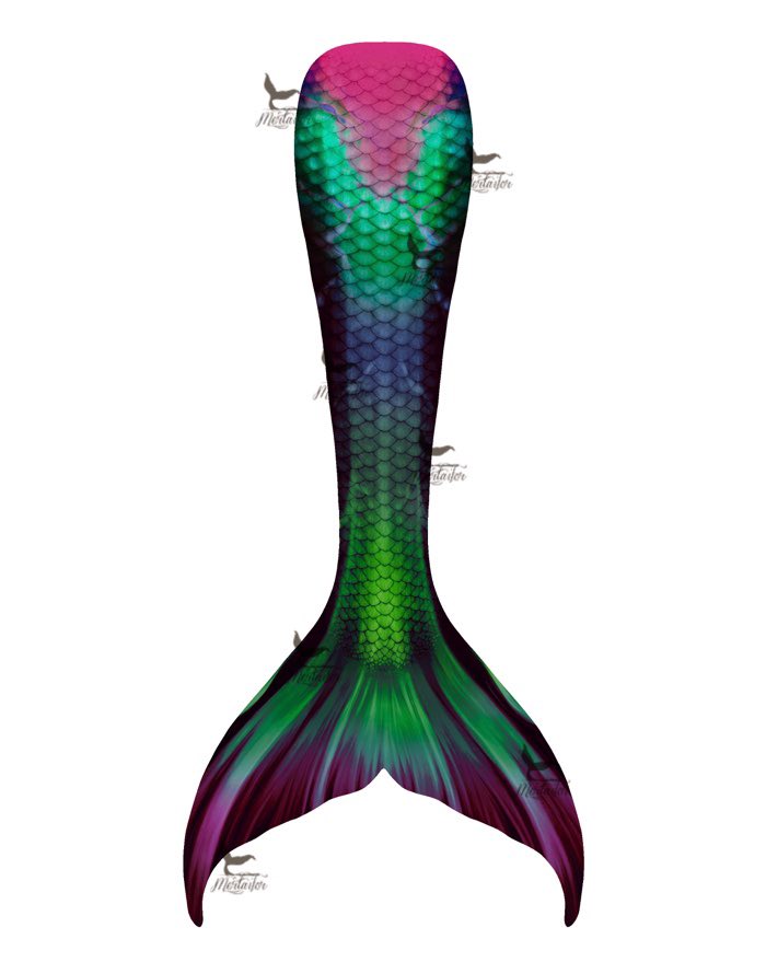Full Fantasea Fin Fabric Mermaid Tails made by Mertailor Tails for Swimming