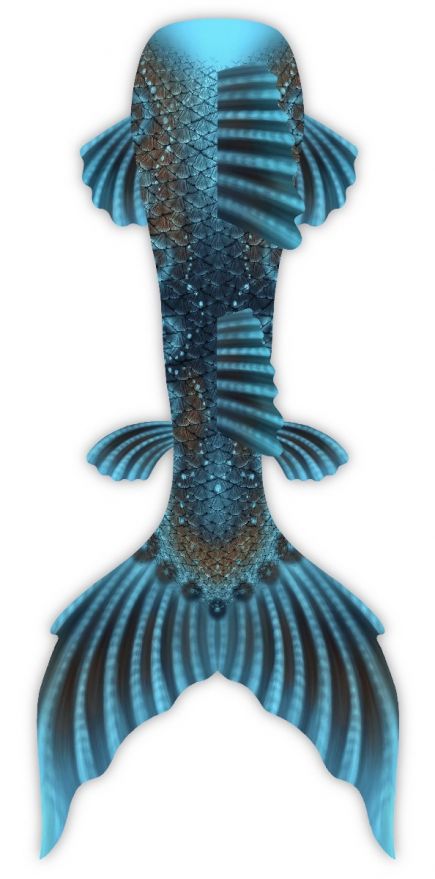 Blue Mermaid Tails
