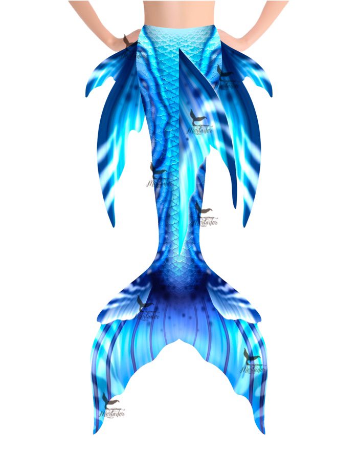Whimsy Tail Skins for Fantasea Fin Three | Mertailor