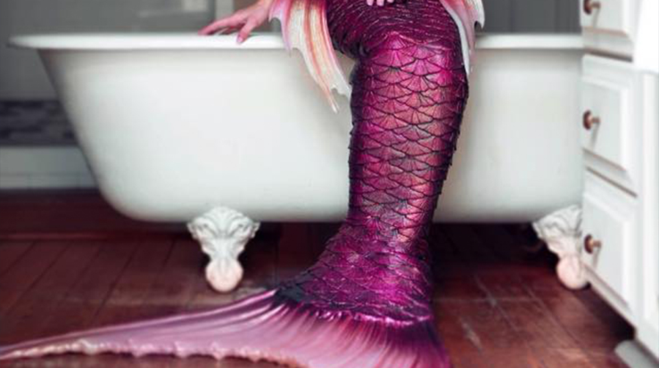Swimmable Whimsy Mermaid Tails by Mertailor
